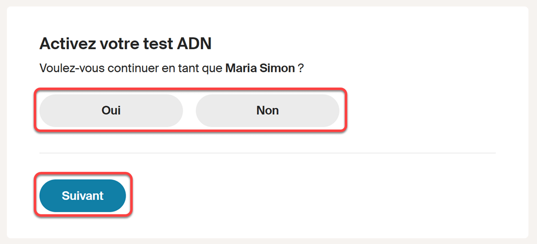 Comment activer un test AncestryDNA®