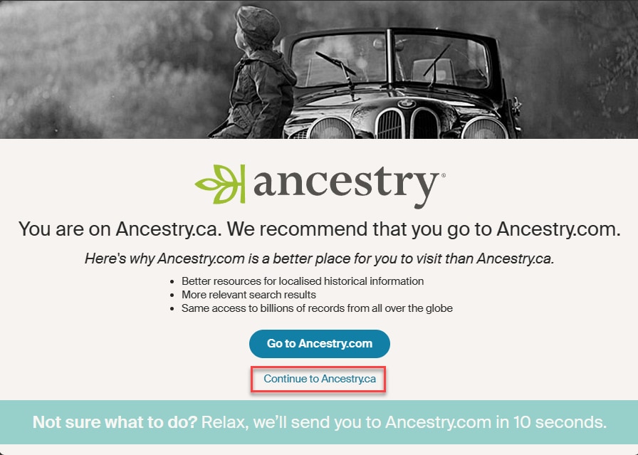 Changing the Language on Ancestry®