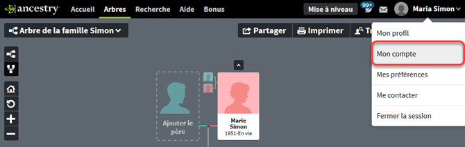 Mise à jour de votre adresse électronique