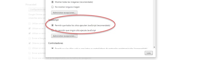 Cómo habilitar JavaScript Cómo habilitar JavaScript