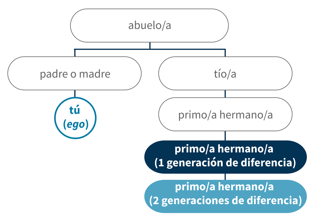 Terminología sobre parentescos