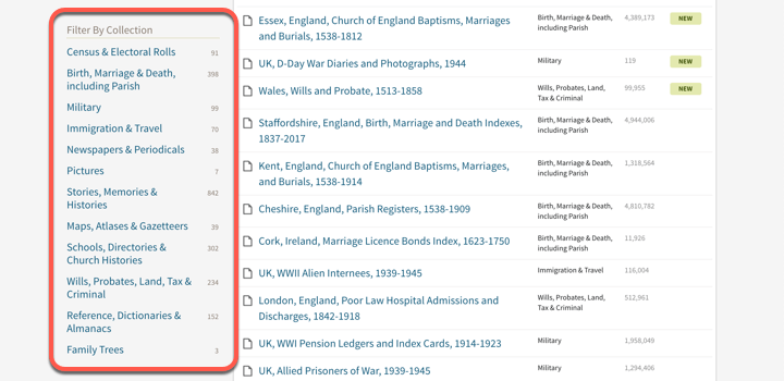 Using the Card Catalogue