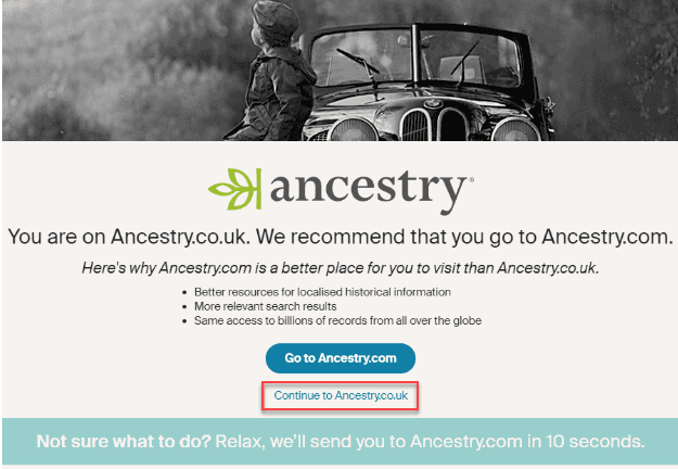 Changing the Language on Ancestry®