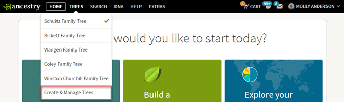 Uploading and Downloading Trees