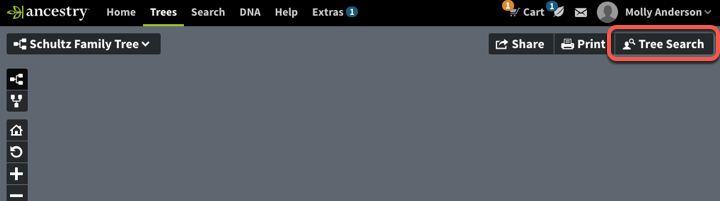 Navigating an Ancestry® Family Tree