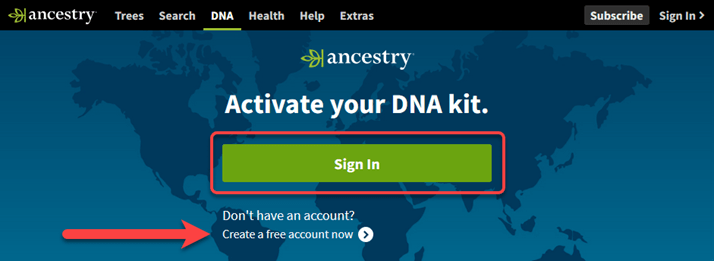 Ancestrydna Activate