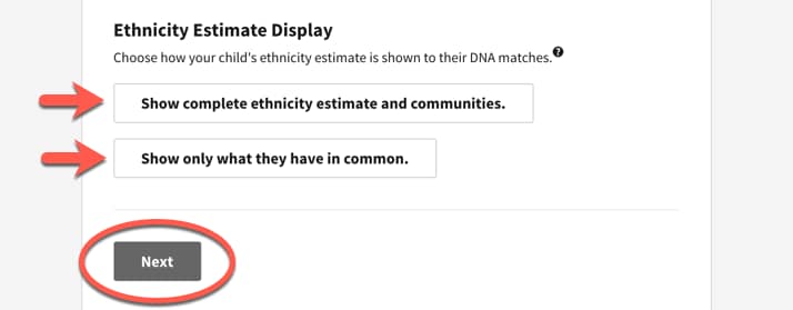 Activating an AncestryDNA® Kit for Your Child