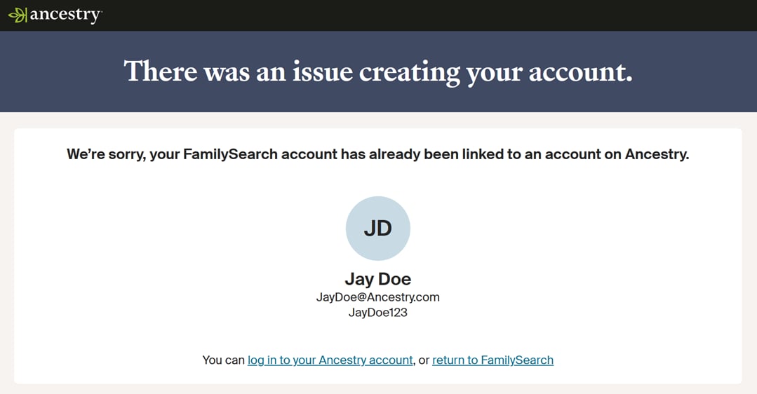 Church of Jesus Christ-Ancestry® Membership