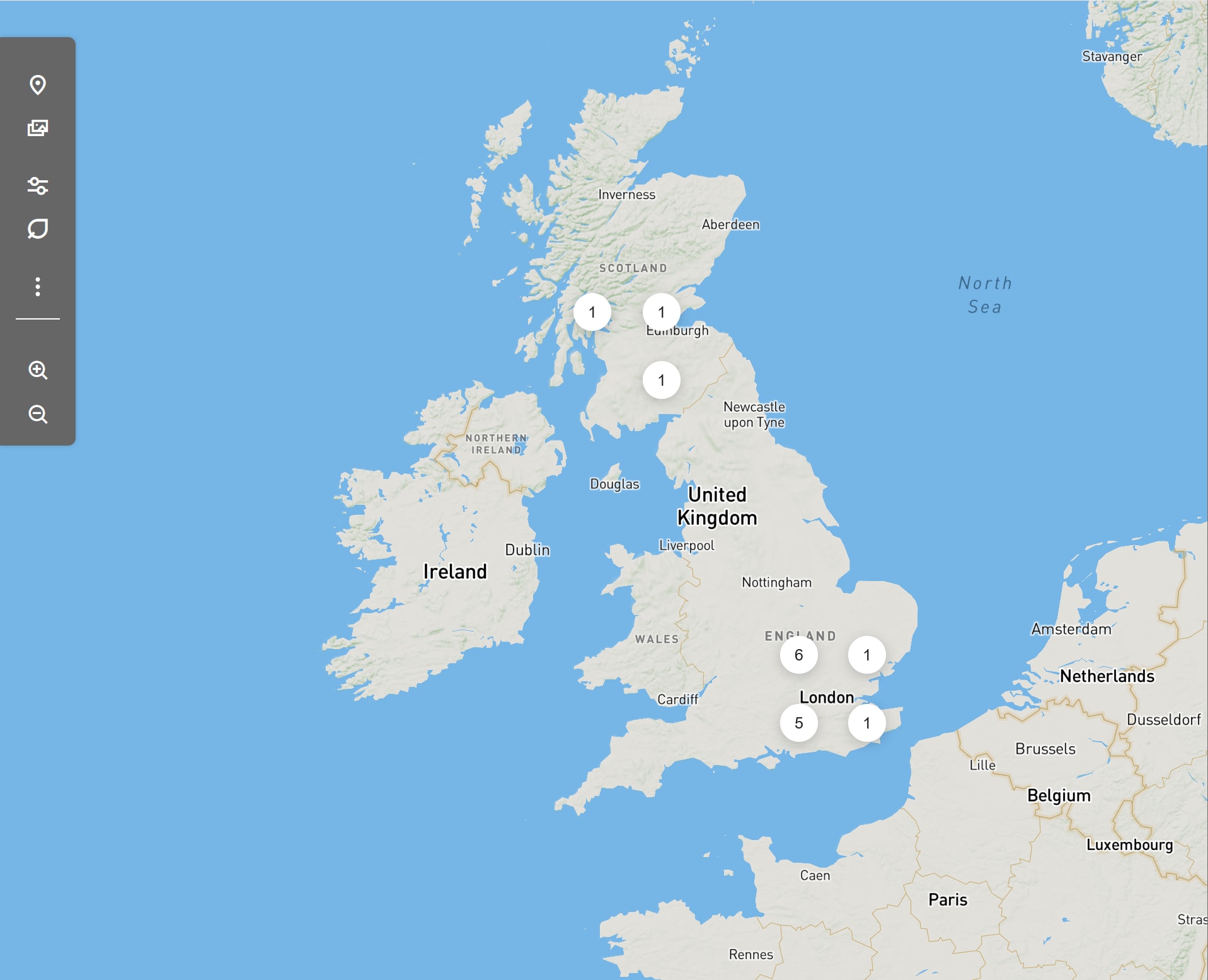 Tree Layouts: Horizontal, Vertical, Fan, and Map Views