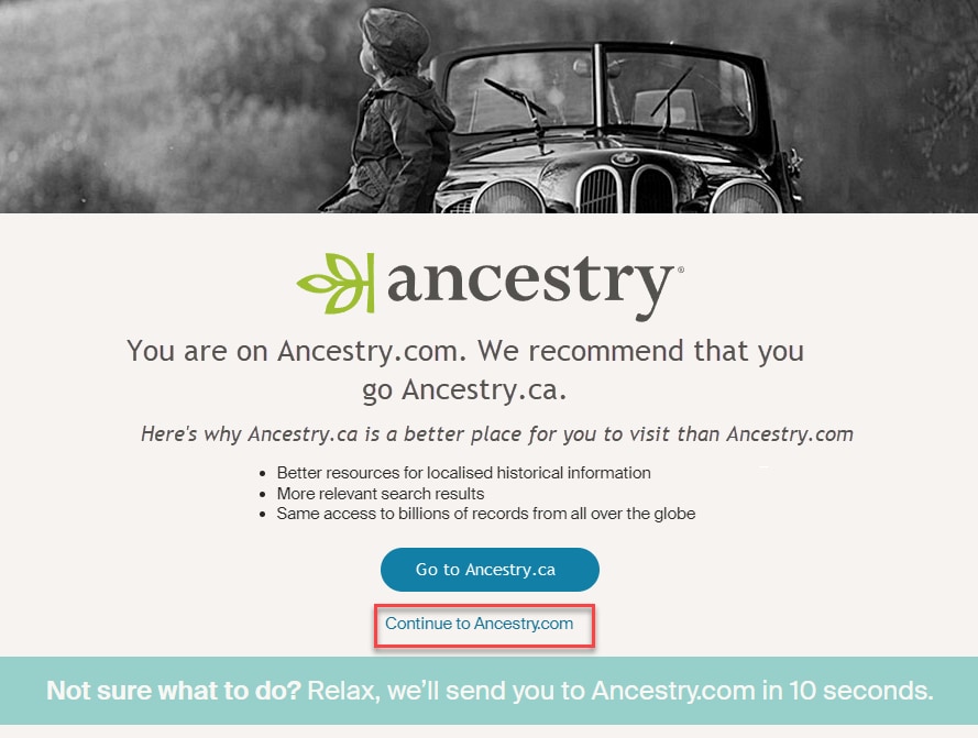 Changing the Language on Ancestry®