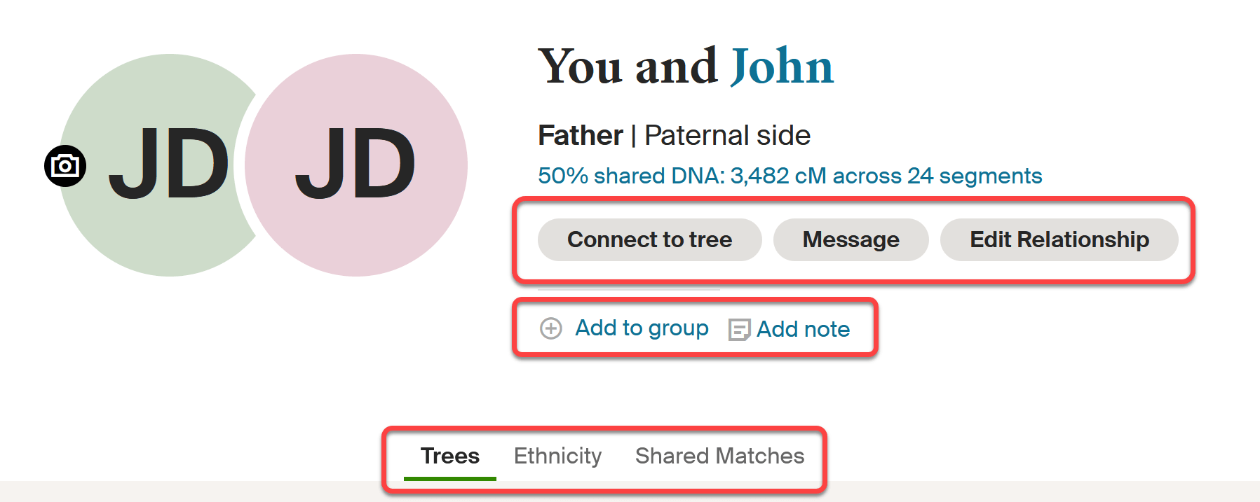AncestryDNA® Matches