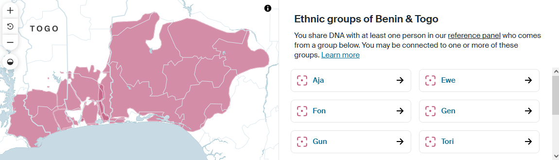 Ethnic Groups in AncestryDNA®